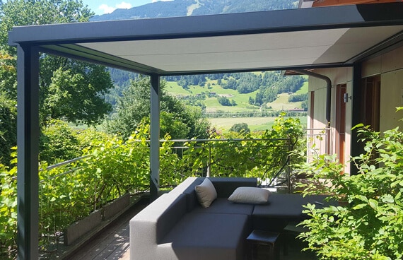 Sonnenschutzanlage für Terrassen nach Maß mit Montage - OÖ Sonnenschutzanlage für Terrassen nach Maß mit Montage - OÖ